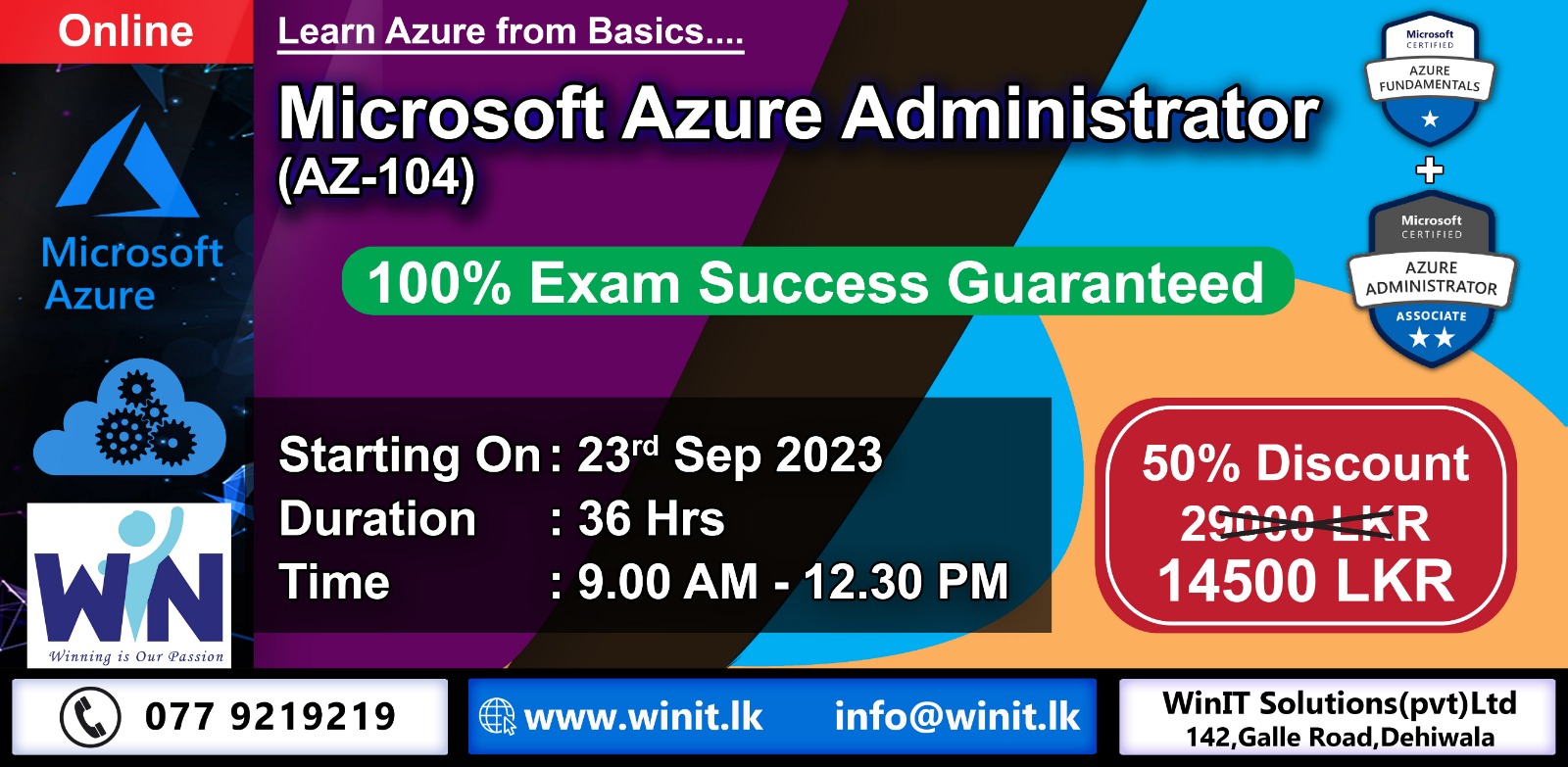 Microsoft Azure Administrator (AZ -104) & Microsoft Azure Fundamentals ...